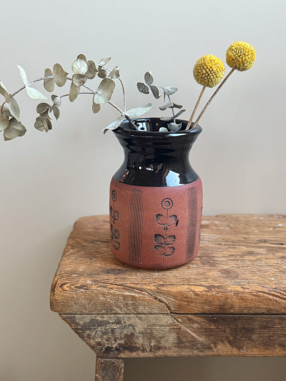 Vintage Kentmere Studio Pottery Vase by Gordon Fox – Hiraeth Vintage